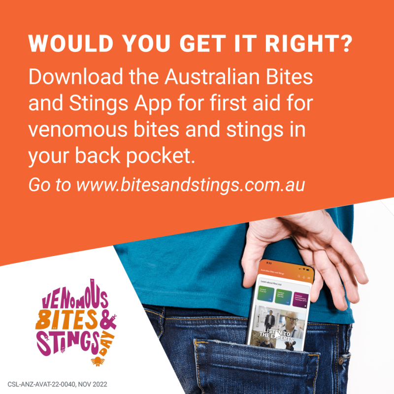Awareness Day | Australian Bites and Stings
